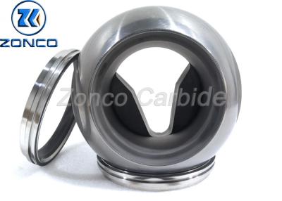 China YG8 Polished Tungsten Carbide Valve Ball and Seat for Oil Industry ISO Grade 15.3 g/cm³ 95.5 HRA for sale