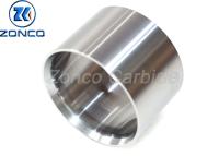 China Corrosion Resistant Tungsten Carbide Sleeve Bushing Hardness 95.5 HRA for Pump for sale