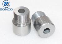 China Polished Tungsten Carbide MWD Parts Orifice and Poppet Valve HRA 85-95.5 for sale