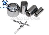 China Customized Cemented Carbide Valve Parts Nitrogen Treatment Hardness 95.5 HRA for sale