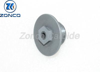 China 100% Tungsten Carbide Drill Bit Nozzle Cemented Carbide Wear Parts High Precision 25-500mm for sale
