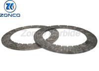 China ISO Certified Tungsten Carbide Wear Parts with Customization for Valve Seats for sale