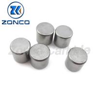 China Cemented Carbide Flattop Buttons for Oilfield Drilling Mining Tools 14.6 g/cm3 Grade YK15 for sale