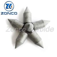 China High Hardness Tungsten Carbide Buttons For Mining 100% Virgin Raw Material for sale