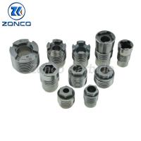China Cross Groove Tungsten Carbide Drill Bit Nozzle for Oil and Gas 55% Carbide Coverage 300 Hour Life for sale
