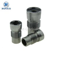 China Cross Groove Tungsten Carbide Drill Bit Nozzle for Oil and Gas 55% Carbide Coverage 300 Hour Life for sale