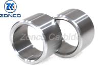 China Tungsten Carbide Plain Ring Bushing for Water Pump Shaft Sleeve YG8 Grade 90 HRA Grinding Finish for sale