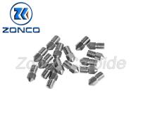 China Tungsten Carbide 3D Printer Nozzle 0.4mm 0.6mm 0.8mm M6 M8 Thread ISO9001 for sale