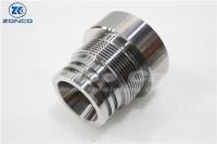China ZK6X Tungsten Carbide Threaded Nozzle HRA92 High Precision for Oil Gas Drilling for sale