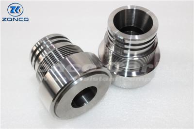 China ZK6X Tungsten Carbide Threaded Nozzle HRA92 High Precision for Oil Gas Drilling for sale