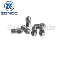 China Tungsten Carbide Nozzle High Pressure Spray Nozzle HRA 90 Wear Resistant for Blasting Drilling for sale