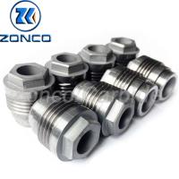 China Tungsten Carbide Nozzle High Pressure Spray Nozzle HRA 90 Wear Resistant for Blasting Drilling for sale