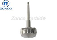 China Wear Resistant ZG6X Tungsten Carbide Control Valve Stem and Plug 91.8 HRA for sale