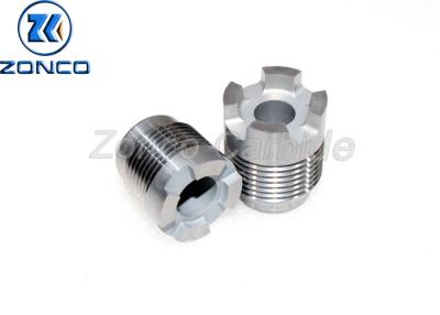 China Tungsten Carbide Thread Nozzles for PDC Drill Bits 1-14UNS-2A 25.4mm for sale