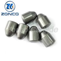 China Tungsten Carbide Buttons for Mining Drilling 6% Co Grade ZG06 14.8 g/cm3 Density for sale