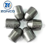 China Tungsten Carbide Buttons for Mining Drilling 6% Co Grade ZG06 14.8 g/cm3 Density for sale