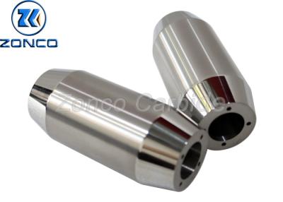 China Polished Tungsten Carbide Valve Core Choke Manifold Parts Non Standard HRA 95.5 for sale