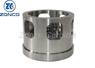 China Tungsten Carbide Control Valve Sleeve High Strength Erosion Resistant for Oil and Gas Industry for sale