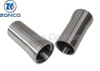 China Customized Tungsten Carbide Sleeve Bushings for Petroleum Industry Wear Protection HRA 86.5-95.5 for sale