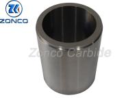 China Tungsten Carbide Sleeve ZG15 High Chemical Stability Wear Resistant Bushing 13.8-14.2 g/cm3 for sale