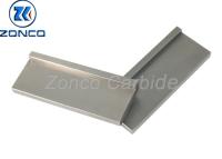 China Special Tungsten Carbide Plate High Wear Resistance Toughness 94% WC 6% Co Grade ZG06 for sale