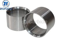 China Tungsten Carbide Submersible Pump Bushing 100% Virgin Raw Material Wear Parts HRA 90 for sale