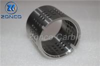 China Anti-Wear Hard Metal Flow Cage for Slurry Pump YG6 YG8 Corrosion-Resistant Valve Bushing for sale