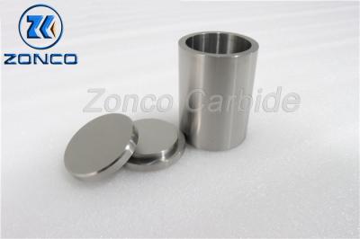 China Tungsten Carbide Ball Mill Grinding Jar 250ml 1000ml High Density 15.5g/cm3 Hardness 92.1HRA for sale