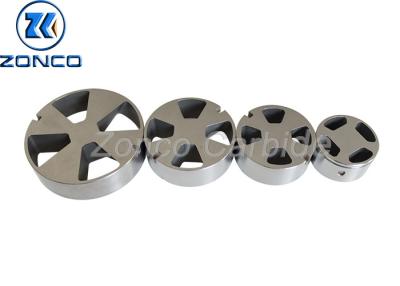 China MWD LMD Silver Tungsten Carbide Rotors and Stators 28.5mm 27.6mm Wear Resistant for sale
