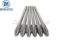 China Silver Brazing Tungsten Carbide Tip SS Body Valve Stem 1 Inch 2 Inch For Gas Exploration for sale