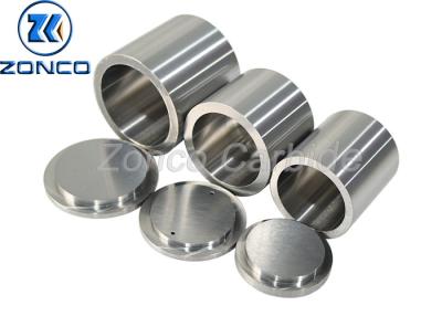 China Abrasion Resistant Solid Carbide Planetary Ball Mill Jar 15.3 g/cm³ Density 95.5 HRA Hardness for sale