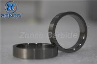 China Tungsten Carbide Wear Ring for Oil Gas Industries High Hardness HRA 90 Sealing Ring for sale
