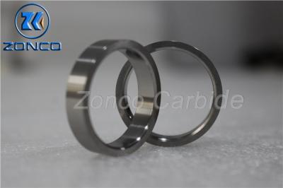 China Tungsten Carbide Seal Rings High Thermal Conductivity 94% WC Grade 6% Co 90 HRA for sale