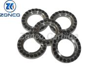 China Anti Corrosive PDC Carbide Thrust Bearing 124x80x26mm for Downhole Drilling Tools for sale