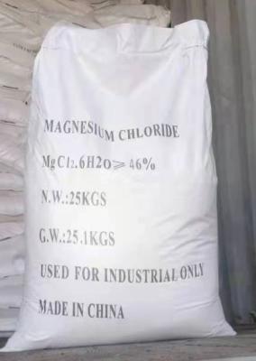 China Magnesium Chloride Hexahydrate MgCl2 46% Flake for Magnesia Cement Board for sale