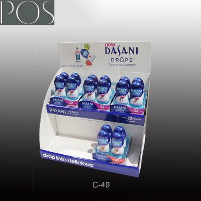 China custom counter layers displays with 2 tiers for sale