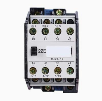 China CJX1-12 AC Contactor 3 Poles 4 Poles 12A Electrical Magnetic Contactor for sale