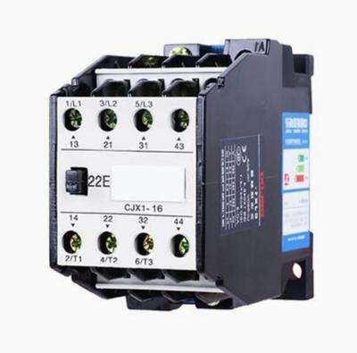China CJX1-16 AC Contactor 3 Poles 4 Poles 16A Electrical Magnetic Contactor for sale
