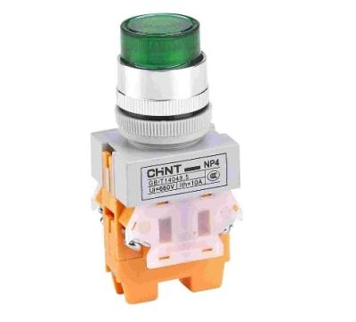 China NP4-GN High Button IP40 Industrial Control Circuit Pushbutton Switch for sale