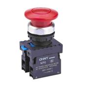 China NP8-M Mushroom Head Reset Button IP54 Industrial Control Circuit Pushbutton Switch for sale