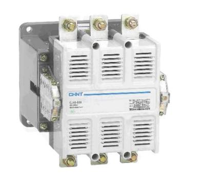 China CJ40-500 AC Contactor 500A Three Phase Electrical Contactor 3 Poles Magnetic Contactor for sale