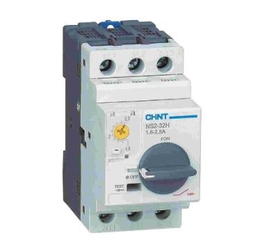 China AC690V 25A Asynchronous Motor AC Motor Electric Starter Push Button Type MPCB NS2-32H for sale