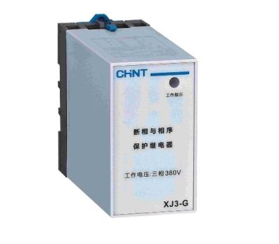 China XJ3-G Series Phase Failure And Phase Sequence Protection Relay Over / Under Voltage 3 Phase Protector for sale