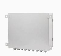 China Wall Mounted Solar Combiner Box IP65  2P 3P 4P Over Voltage Protection HLX-DC for sale