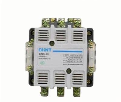 China CJ20-63 AC Contactor 80A 3 Poles Electrical Magnetic Contactor Three Phase for sale