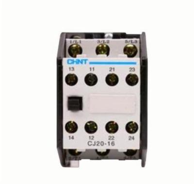 China CJ20-16 AC Contactor 16A 3 Poles Electrical Magnetic Contactor Three Phase for sale