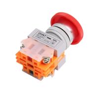 China NP4-MZSD Lighted Mushroom Push Button Self Locking Rotating Reset Button IP40 for sale