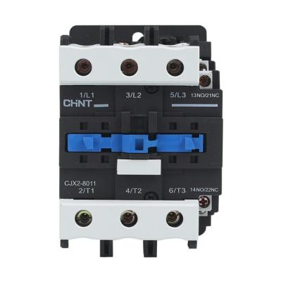 China 3 Poles 4 Poles 80A Electrical Magnetic Contactor CJX2-80 AC Contactor for sale