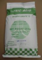 China Chelating Agent Anhydrous Citric Acid Monohydrate Powder PH Regulator ODM for sale