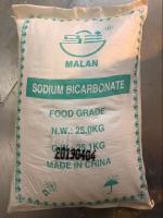 China Water Soluble Sodium Bicarbonate 99.8% Food Grade Baking Soda 144-55-8 for sale